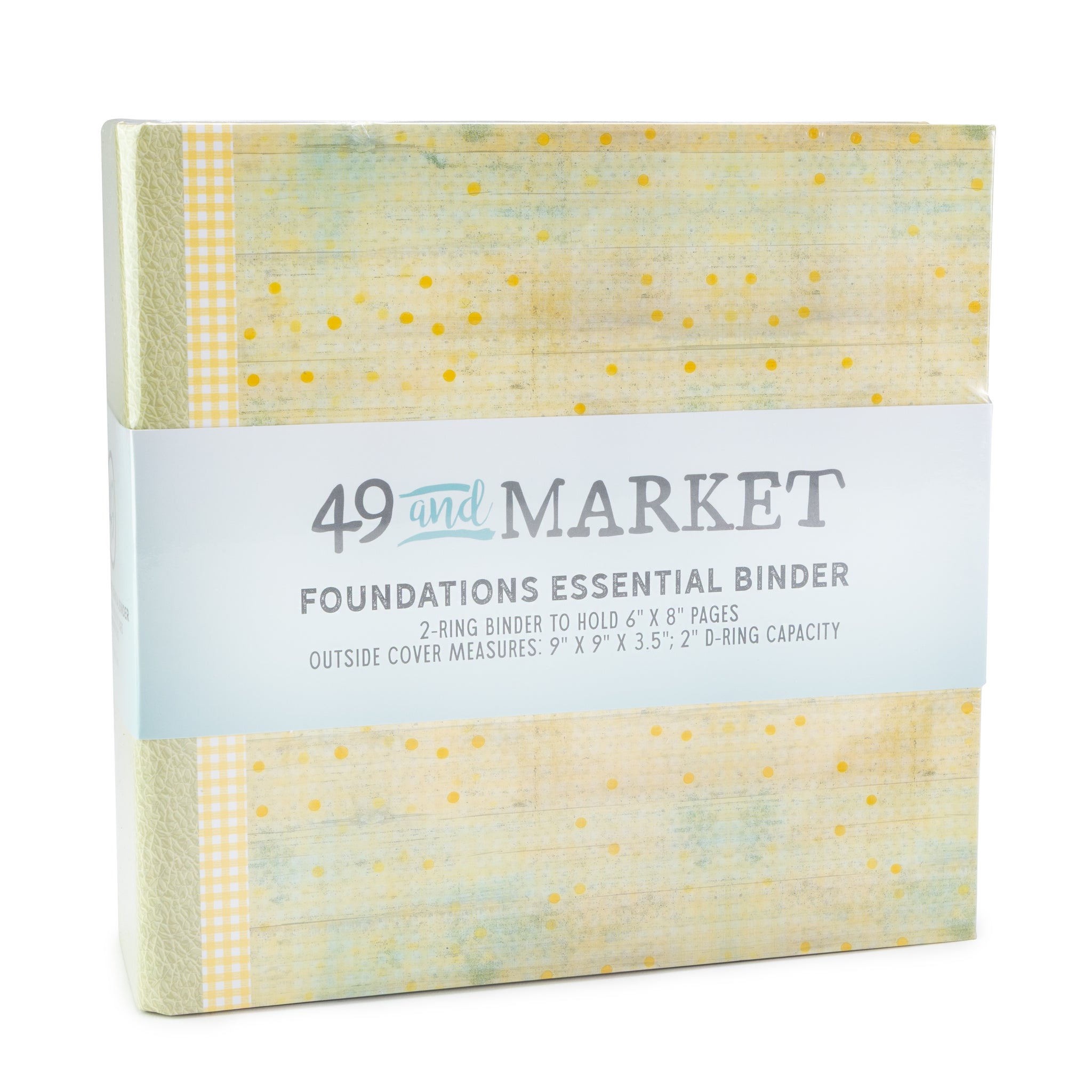 49& MARKET Foundations Essential Binder - Vintage Sage