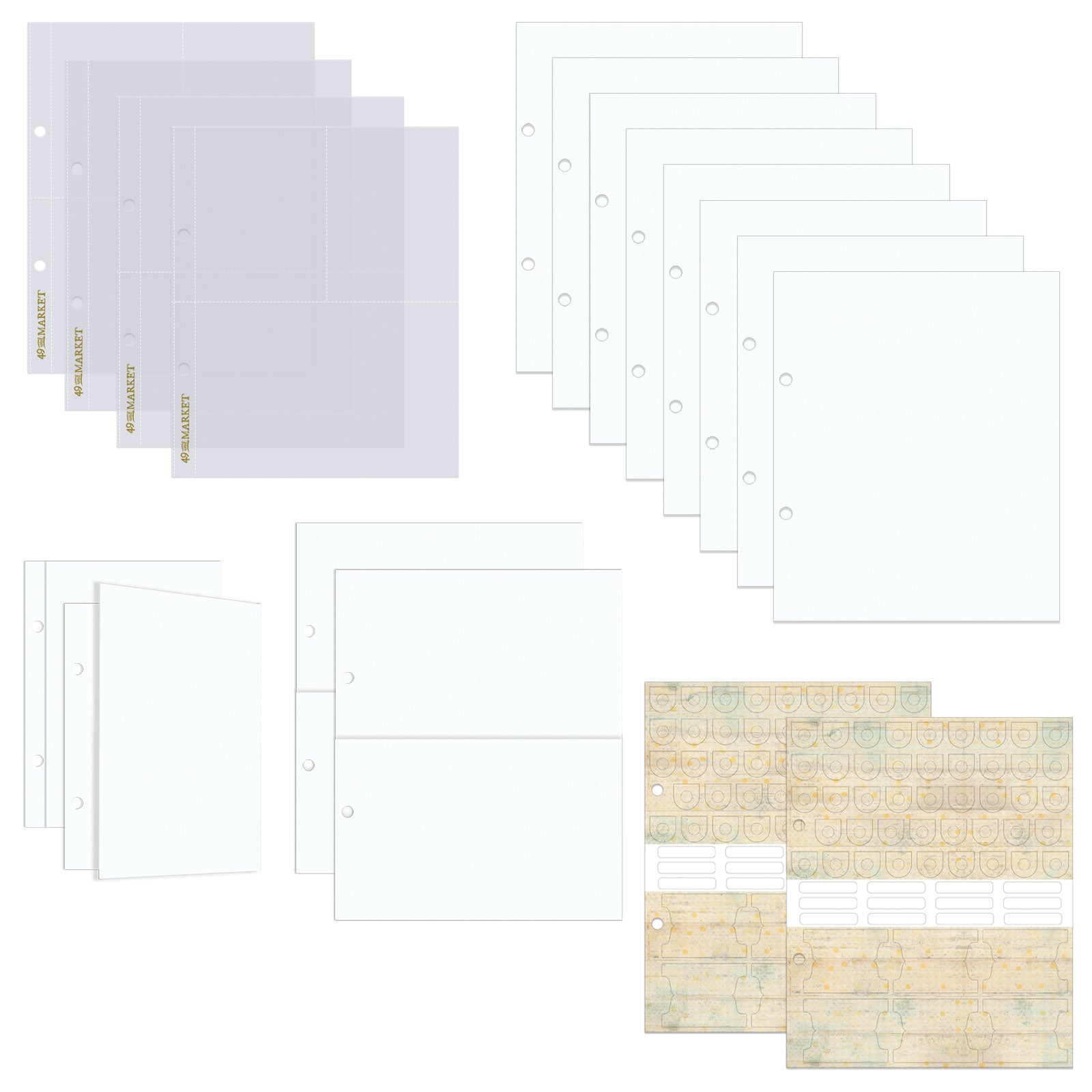 49& MARKET Foundations Essential Binder - Vintage Sage