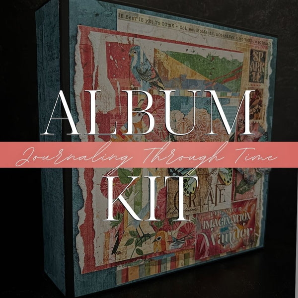 Graphic 45 Class Series Journaling Through Time Album Kit