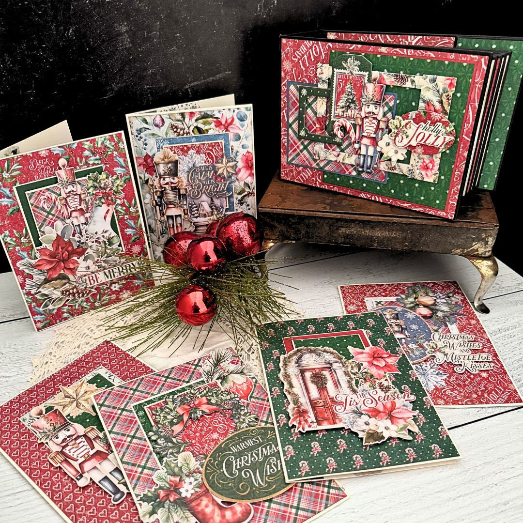 Graphic 45 Card Class Series -Journaling Through Time Card Kit – Colla