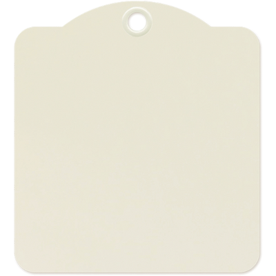 Square Tags - Ivory