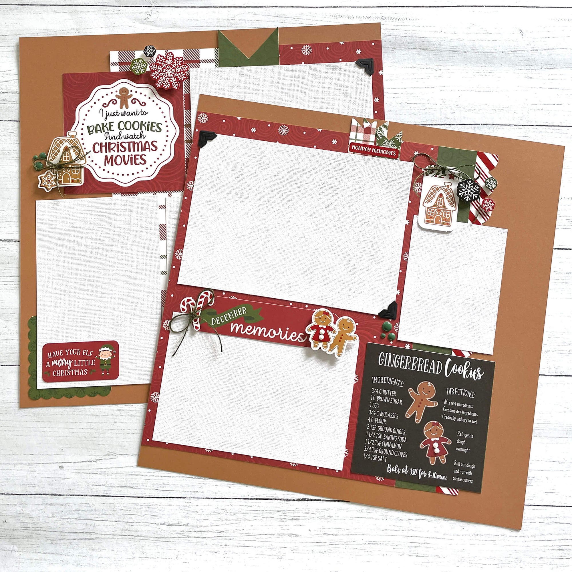 Christmas Magic Page Kit DIGITAL TUTORIAL