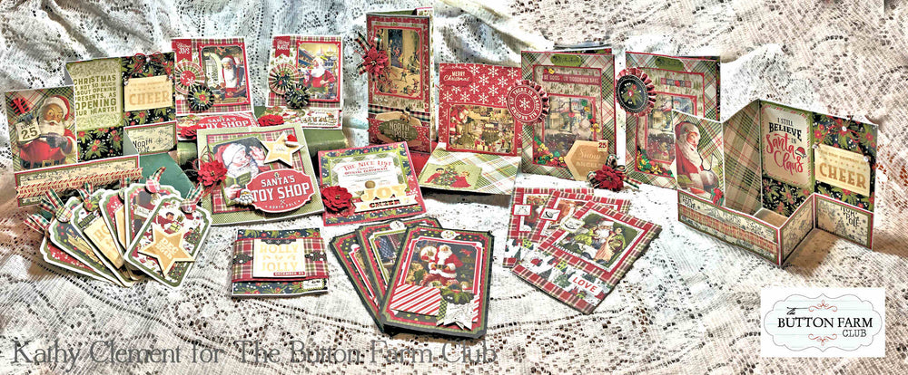 A Magical Christmas Card Kit by Kathy Clement ~ DIGITAL TUTORIAL