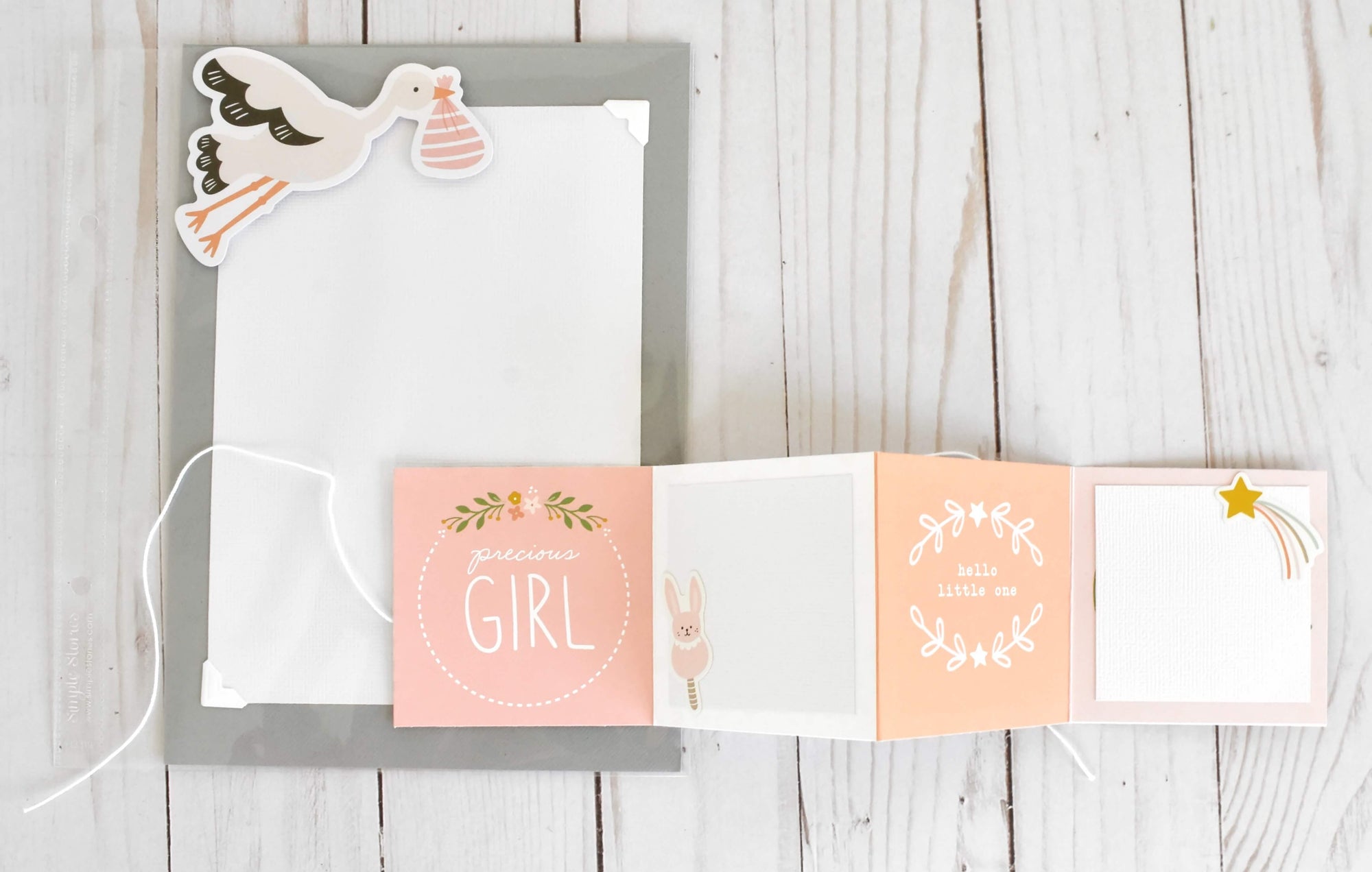 Little One Baby Girl Flipbook - Digital Tutorial